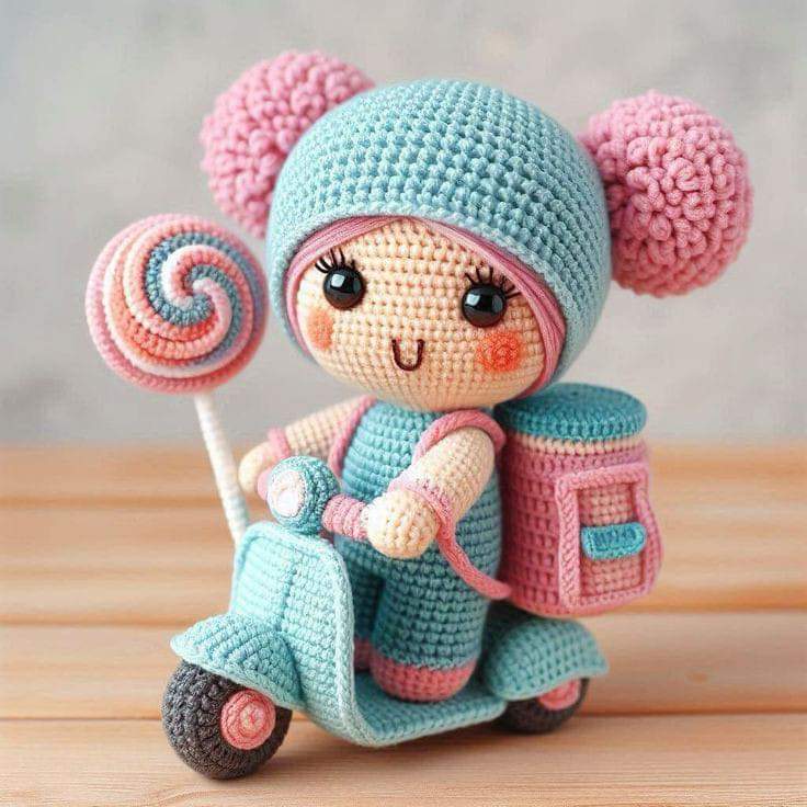 Amigurumi Angela Doll Free Crochet Pattern