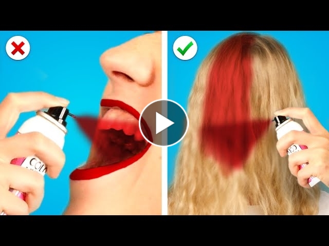 EASY HAIRSTYLES ! 9 Cool Hair Hacks & DIY Beauty Hacks by Crafty Panda
