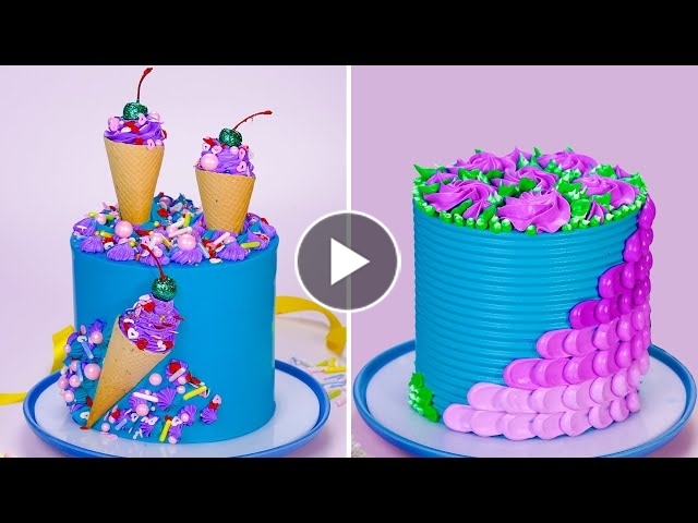 Perfect and Delicious Buttercream Cake Hacks | So Yummy Cake Tutorials